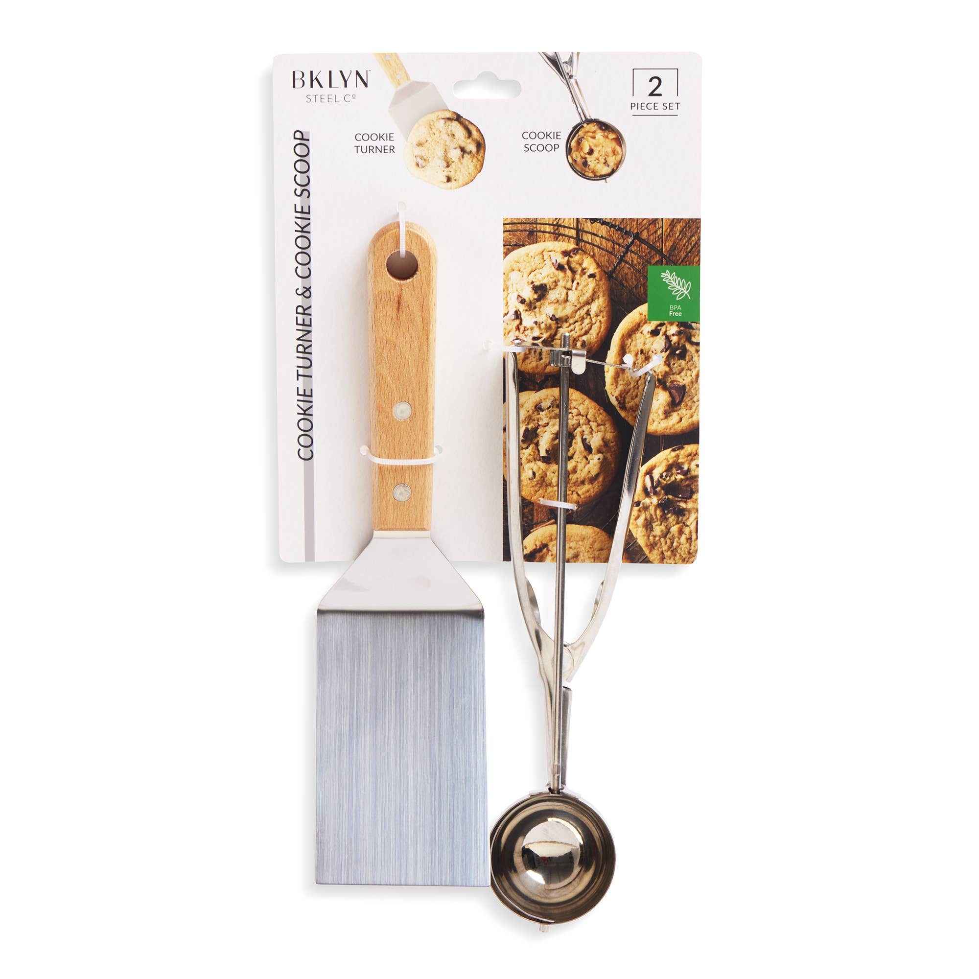 Cookie Turner and Scoop Set | Beginner Cookie Baking Tools – Cakewalk ...