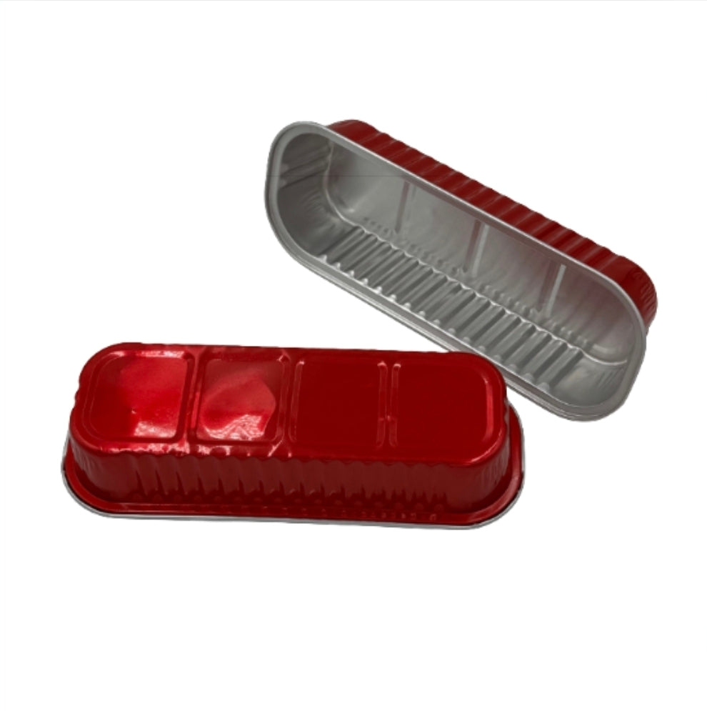 Disposable Mini Loaf Pans With Lids Red 5 Count – Cakewalk @Candyland ...